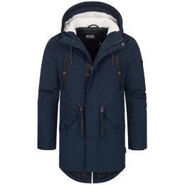 INDICODE Jeans Between-Seasons Parka 'Benicio' male Blue size M
