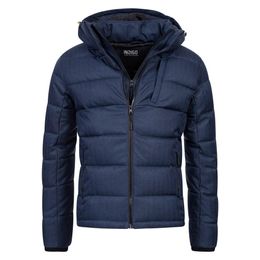 INDICODE Jeans Winter Jacket ' Hebert ' male Blue size S