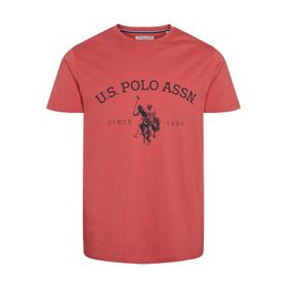 U.S. Polo Assn. Shirt 'Archibald' male Red size L
