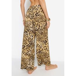 LSCN BY LASCANA Schlupfhose mehrfarbig Gr. 34 f&uuml;r Damen. Mit Allover-Druck. Figurumspielend. Nachhaltig.