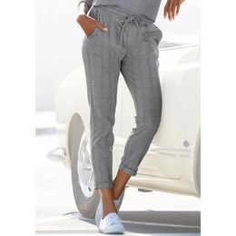 Vivance Jogger Pants 'aus bequemen Stretchstoff' mehrfarbig Gr. 34 f&uuml;r Damen. Figurumspielend