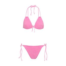 LSCN BY LASCANA Set: Triangel-Bikini 'Donna' pink Gr. 38 Cup C/D. Nachhaltig.