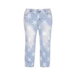 swirly Jeans Damen Gr&ouml;&szlig;e 35/36 blue denim