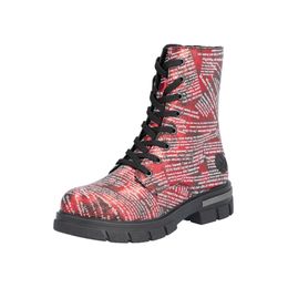 Rieker Lace-Up Ankle Boots female Red size 38