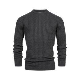 Kronstadt Sweater 'Cable' male Grey size L