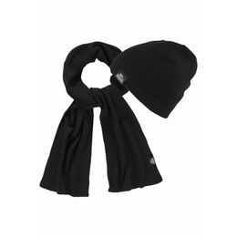 Lonsdale Scarf 'Leafield' male Black size One Size