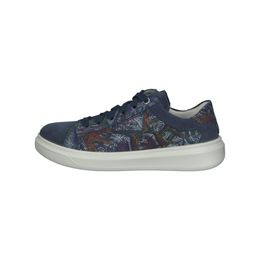 Superfit Sneaker 'Cosmo' M&auml;dchen Gr&ouml;&szlig;e 34 navy / safran / wei&szlig;