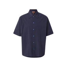 BOSS Button Up Shirt 'Lapoully' male Blue size M