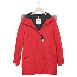 Tommy Jeans Mantel Damen Gr&ouml;&szlig;e L Second Hand rot