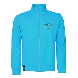 Nassau Beach Club Zip-Up Hoodie male Blue size XL