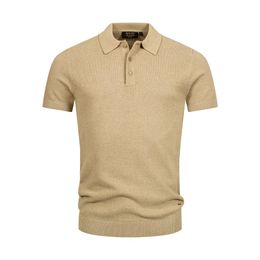 INDICODE JEANS Poloshirt 'Vorm' Herren Gr&ouml;&szlig;e S beige