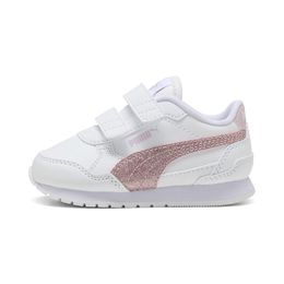 Puma Sneaker 'ST Runner V4' Jungen Gr&ouml;&szlig;e 21 flieder / rosa / wei&szlig;