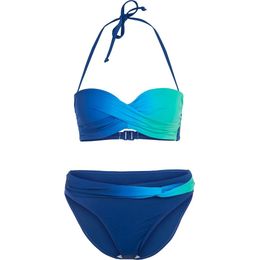 Lascana Bikini Damen Gr&ouml;&szlig;e M blau / t&uuml;rkis