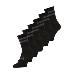 Under Armour Sportsocken 'Essential' Herren Gr&ouml;&szlig;e 42/46 dunkelgrau / schwarz