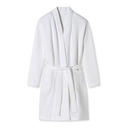 Schiesser Short Bathrobe female White size XL