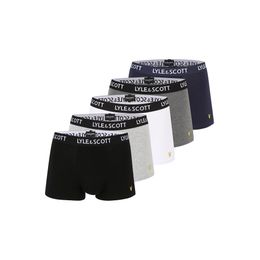 Lyle & Scott Lyle & Scott Boxershorts 'MILLER' Herren Gr&ouml;&szlig;e XS navy / hellgrau / dunkelgrau / schwarz / wei&szlig;