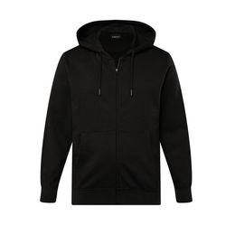 Men Plus Sweatjacke Herren Gr&ouml;&szlig;e 5XL schwarz