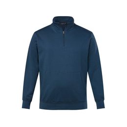 Men Plus Sweatshirt Herren Gr&ouml;&szlig;e 5XL navy