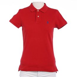 Polo Ralph Lauren Shirt Damen Gr&ouml;&szlig;e M Second Hand rot