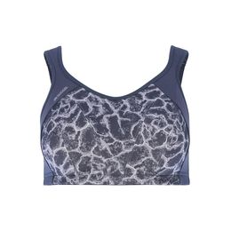 Shock Absorber Sport-BH Damen Gr&ouml;&szlig;e M taubenblau / grau / wei&szlig;