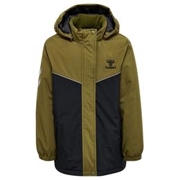 Hummel Jacke 'Josse' Jungen Gr&ouml;&szlig;e 152 grau / oliv / schwarz