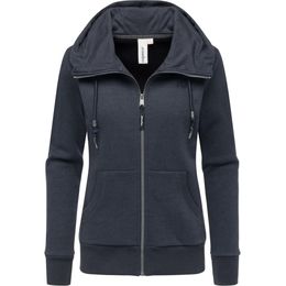 Ragwear Zip-Up Hoodie 'Neskia' female Blue size XXXL