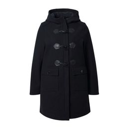 Ulla Popken Between-Seasons Coat female Black size 58-60