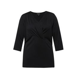 Ulla Popken Shirt female Black size 42-44