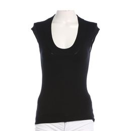 Dolce & Gabbana DOLCE & GABBANA Top / Seidentop Damen Gr&ouml;&szlig;e S Second Hand schwarz