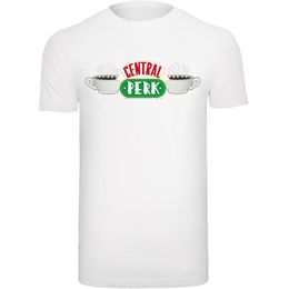 F4NT4STIC Shirt 'Friends TV Serie Central Perk' male White size XS