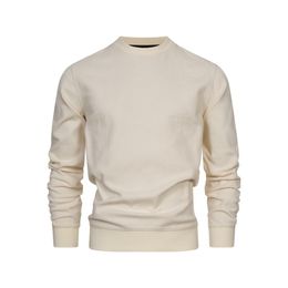 INDICODE JEANS Sweatshirt 'Jago' Herren Gr&ouml;&szlig;e L wollwei&szlig;