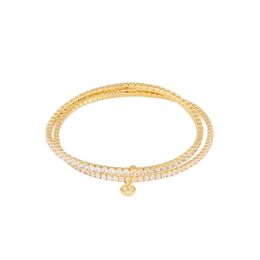 Michael Michael Kors Armband 'BRILLIANCE' Damen Gr&ouml;&szlig;e One Size gold / transparent