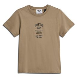 SOMETIME SOON Shirt 'Dimas' boy Brown size 164