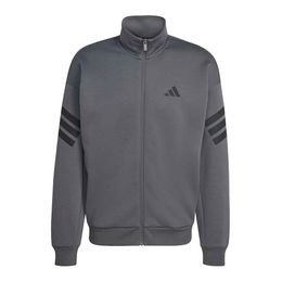 adidas Sportswear Athletic Zip-Up Hoodie male Grey size L