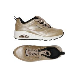 Skechers Sneaker Damen Gr&ouml;&szlig;e 39.5 Second Hand gold
