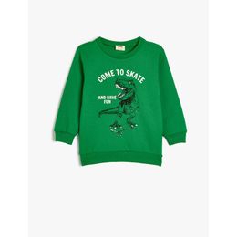 KOTON Sweatshirt boy Green size 134/140