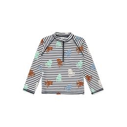 HUST & CLAIRE Hust & Claire UV-Schutz 'Maiak' Jungen Gr&ouml;&szlig;e 98/104 navy / cognac / mint / wei&szlig;