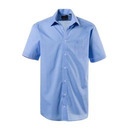 JP1880 Button Up Shirt male Blue size 6XL