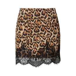ABOUT YOU Rock 'Phoebe' Damen Gr&ouml;&szlig;e 38 beige / camel / braun / schwarz