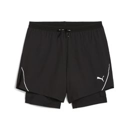 Puma Sportshorts 'Ultraweave 5' Herren Gr&ouml;&szlig;e XXL schwarz / wei&szlig;
