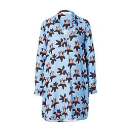 Companiafantastica Compania Fantastica Kleid Damen Gr&ouml;&szlig;e 42 hellblau / dunkelorange / schwarz / wei&szlig; Sommerkleid