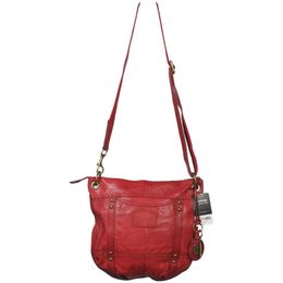 Fossil Handtasche gross Leder Damen Gr&ouml;&szlig;e One Size Second Hand rot