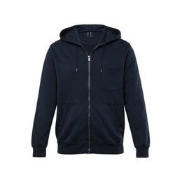 JP1880 Zip-Up Hoodie male Blue size 6XL