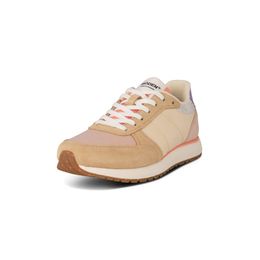 Woden Sneakers 'Ronja' Damen Gr&ouml;&szlig;e 42 beige / sand / lila / rosa