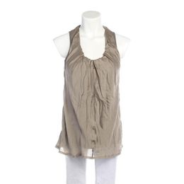 Brunello Cucinelli Top / Seidentop Damen Gr&ouml;&szlig;e S Second Hand braun