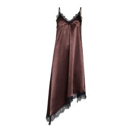 Sisters Point Kleid 'ELLEN' Damen Gr&ouml;&szlig;e 34 dunkelbraun / schwarz Sommerkleid