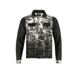Cipo & Baxx Cipo & Baxx Between-Season Jacket 'HARVESTED' male Black size S