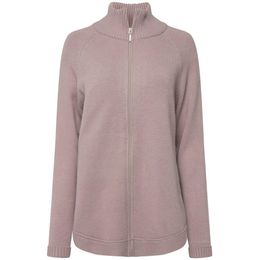 LAURAS&Oslash;N Strickjacke Damen Gr&ouml;&szlig;e XL lila / lavendel