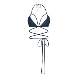 LSCN by LASCANA Bikini Top 'Gina' female size 80 Night blue