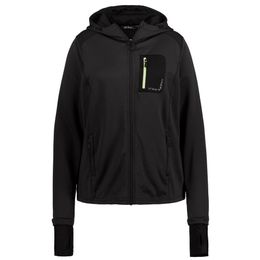 Ulla Popken Zip-Up Hoodie 'Hyprar' female Black size 58-60